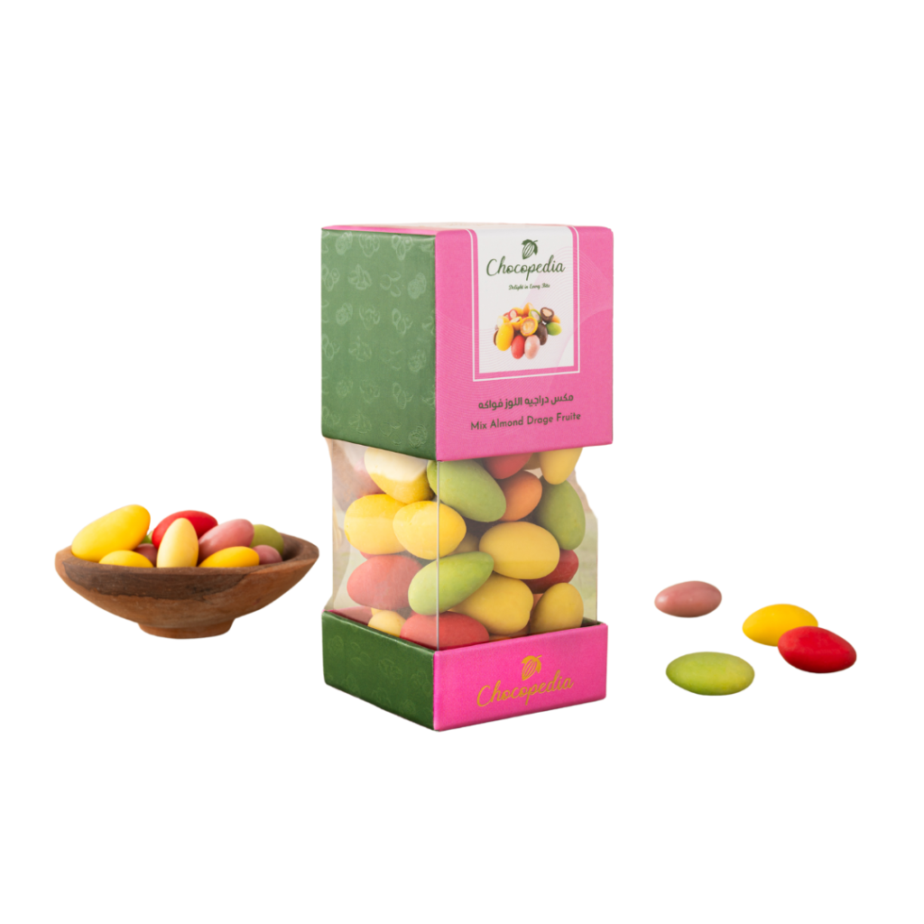 Mix Almond Dragee 200g -مكس اللوز دراجي – Munch Corner